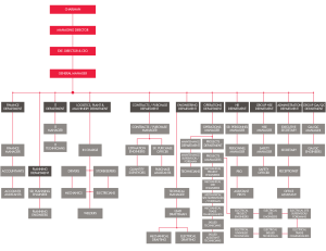 ORGANISATION CHART – GESCO